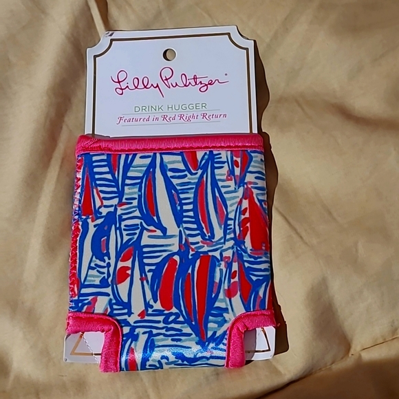Lilly Pulitzer | Kitchen | Nwt Lilly Pulitzer Red Right Return Drink ...